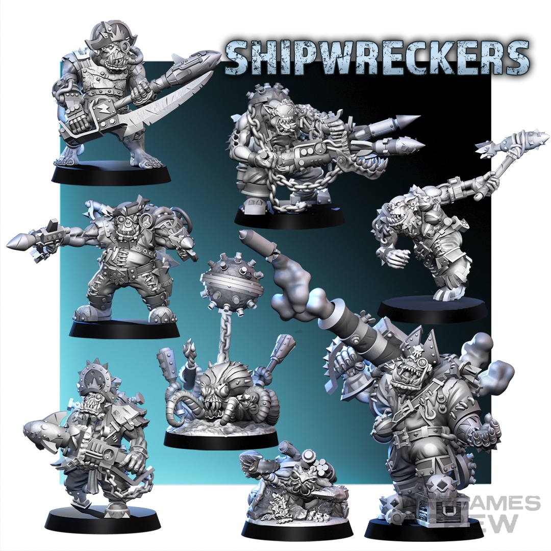 Sh’ork Riders – Wargames Crew