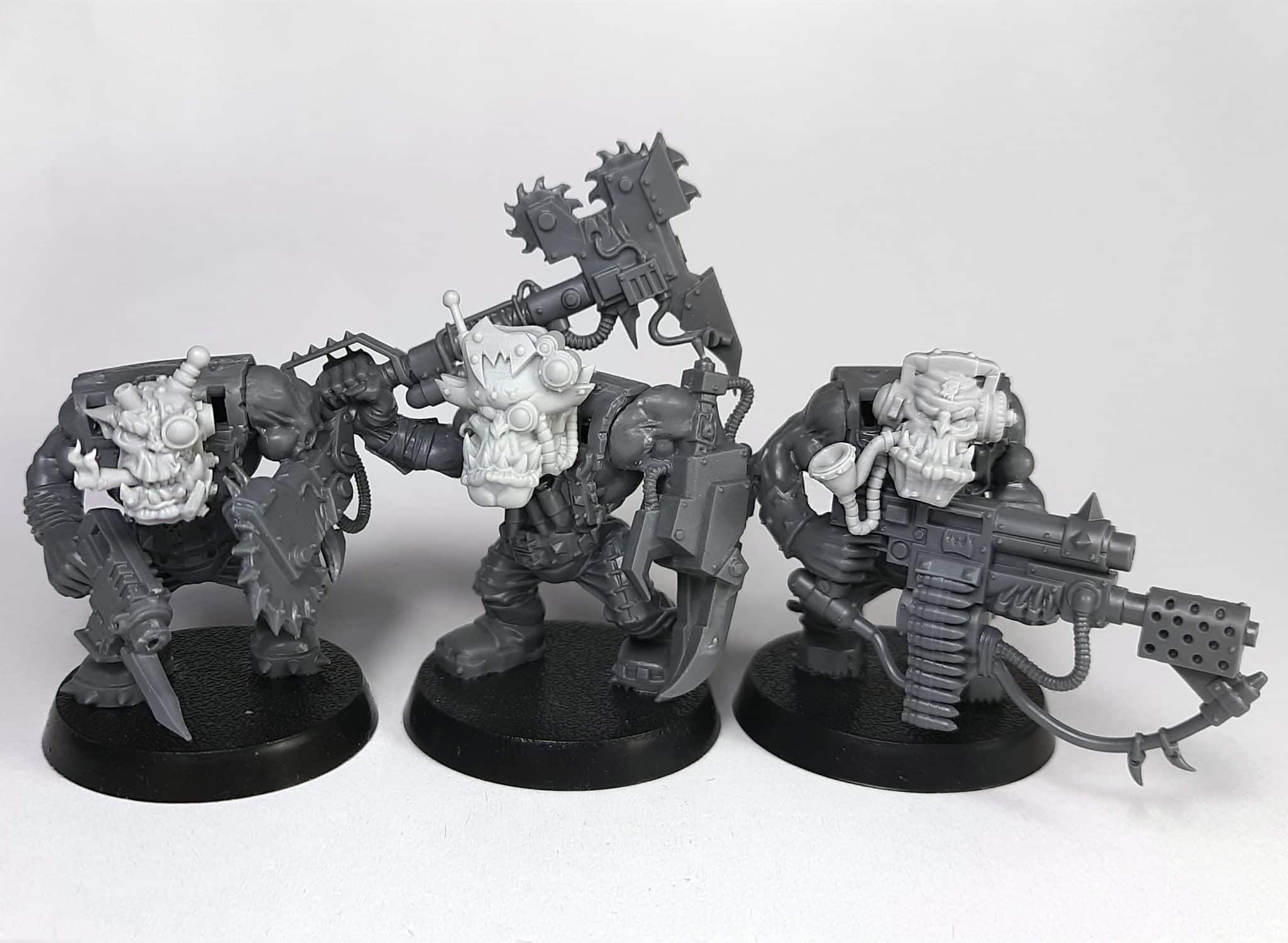 Officer Ork Heads - Wargames Crew