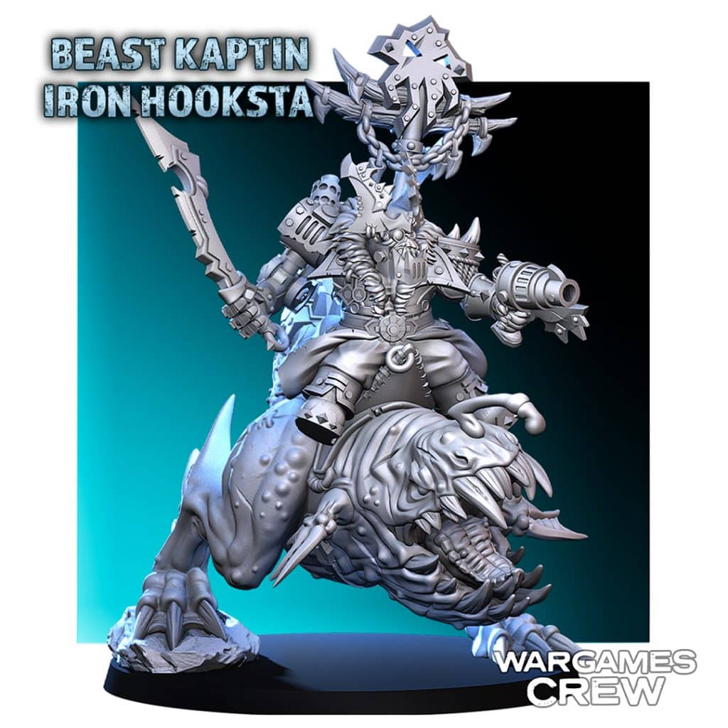 Beast Kaptin Iron Hooksta - Wargames Crew