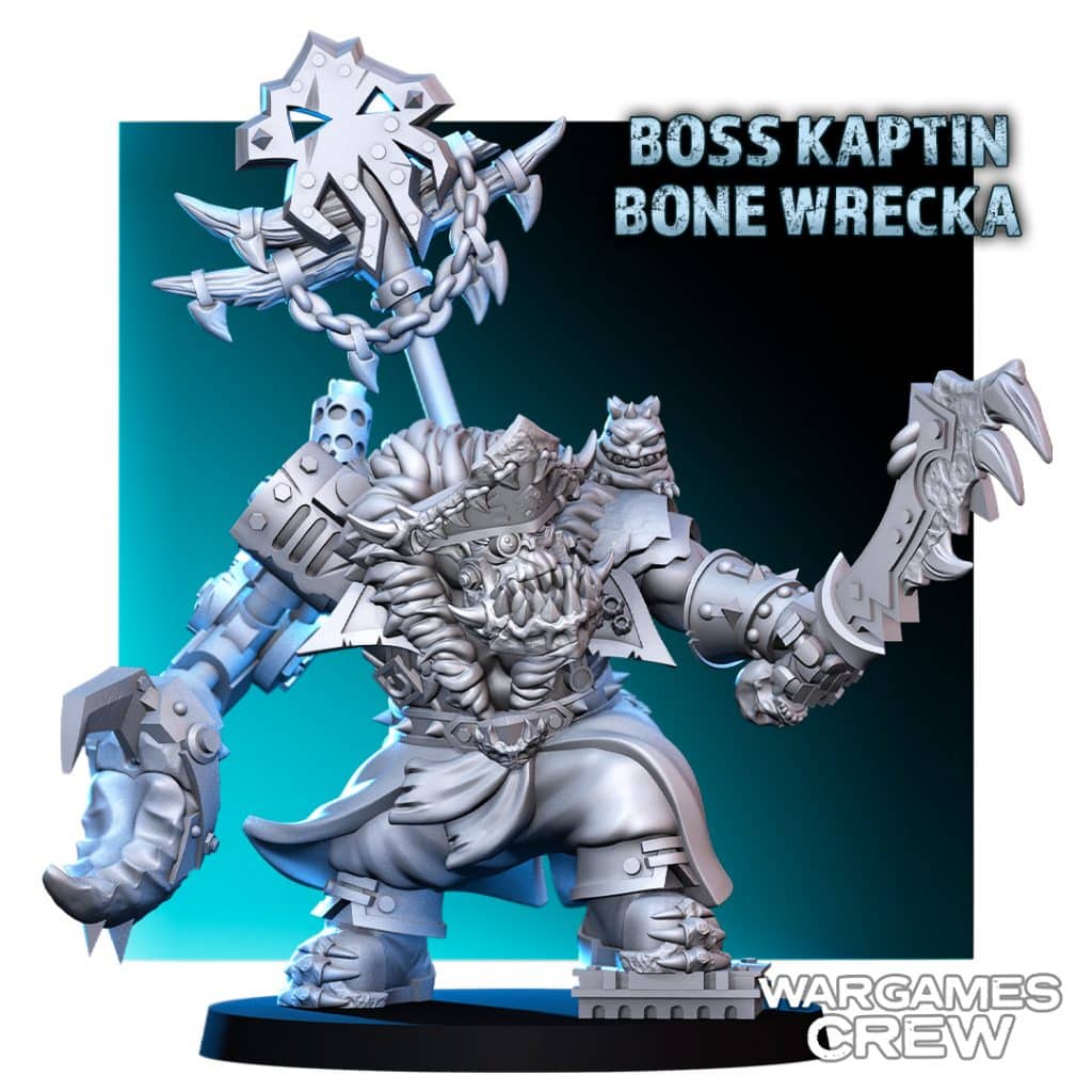 Boss-Kaptin Bone Wrecka - Wargames Crew