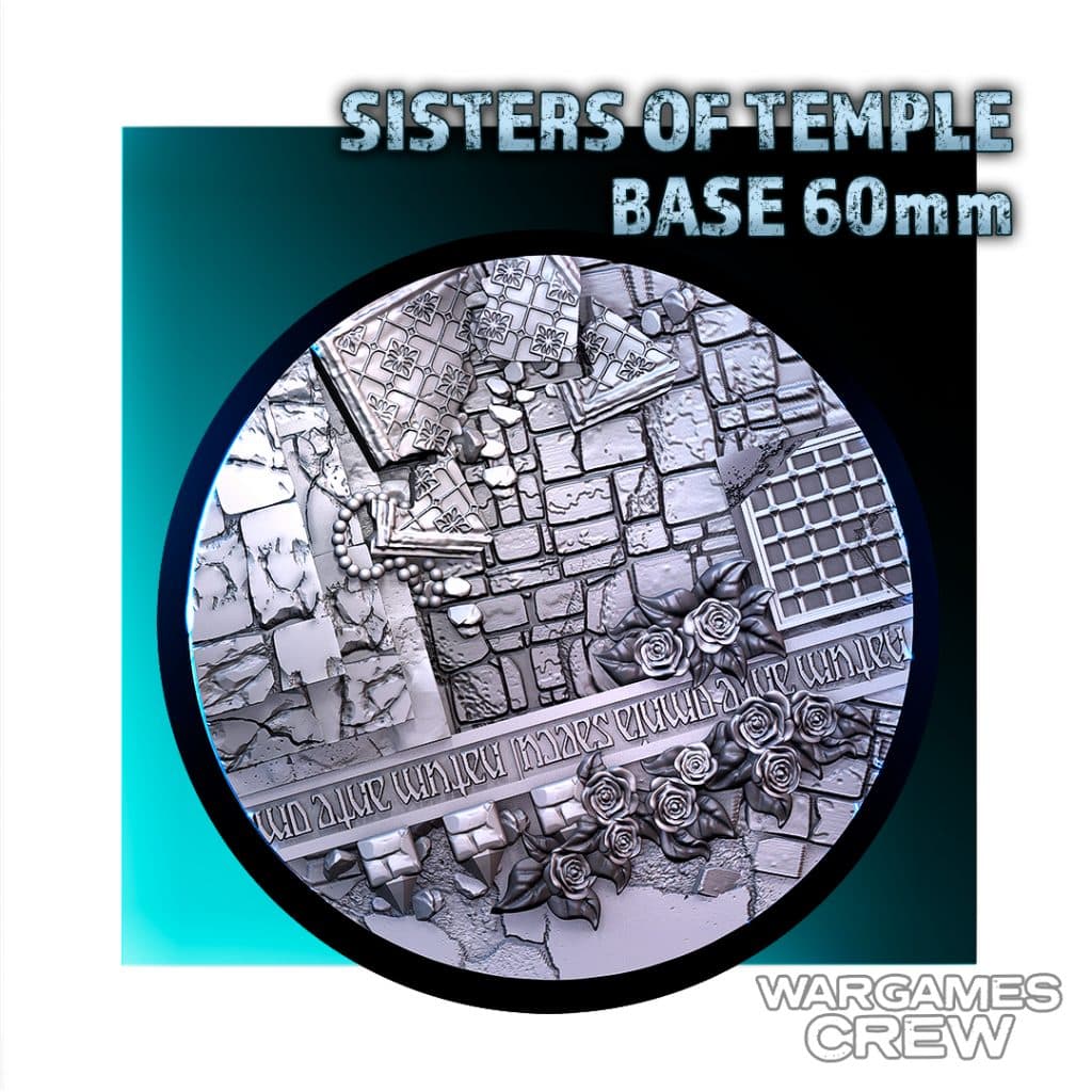 Sisters of Temple Base 60mm - Wargames Crew