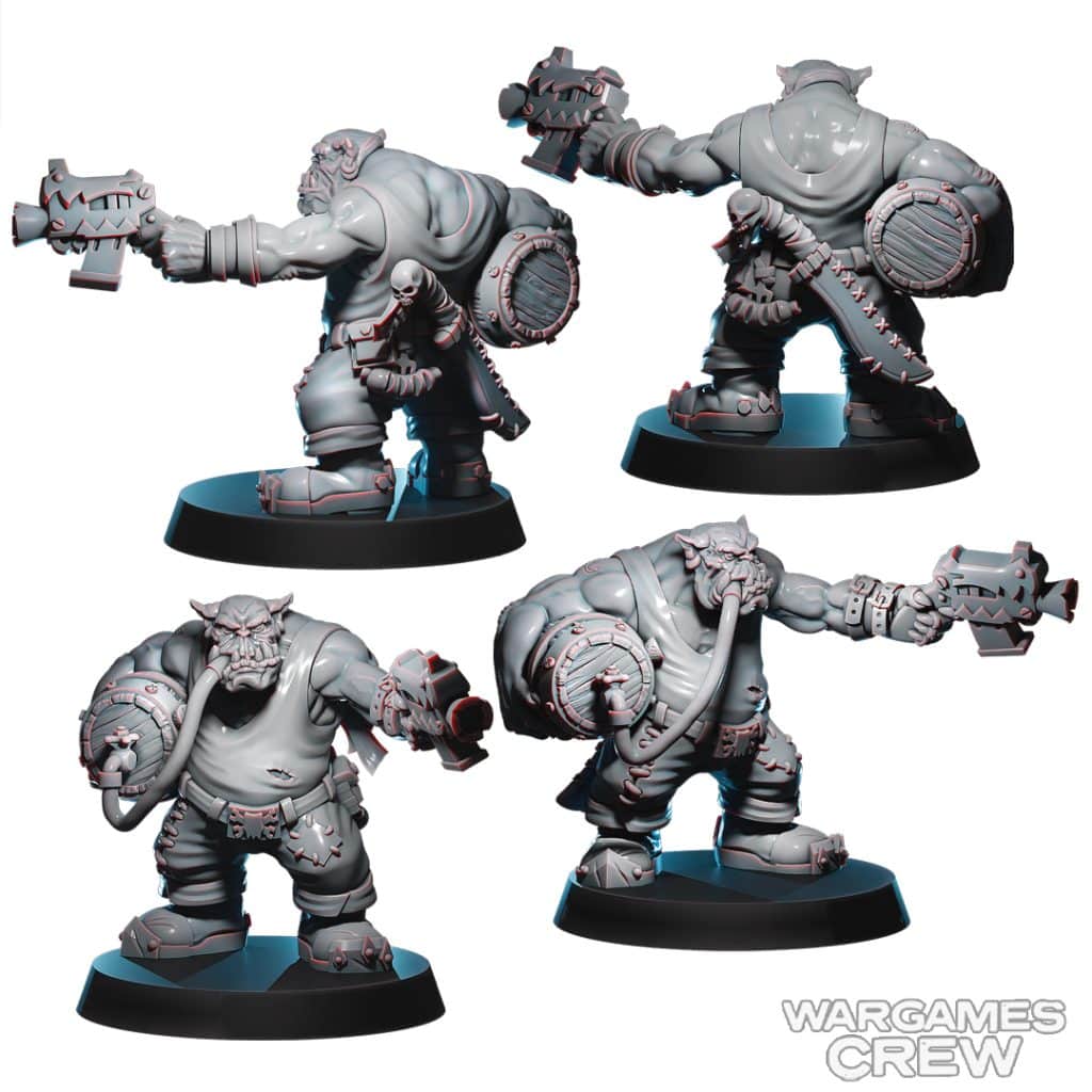 Orck Pirate Sailors - Wargames Crew