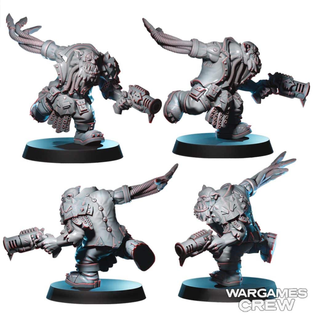 Orck Pirate Sailors - Wargames Crew