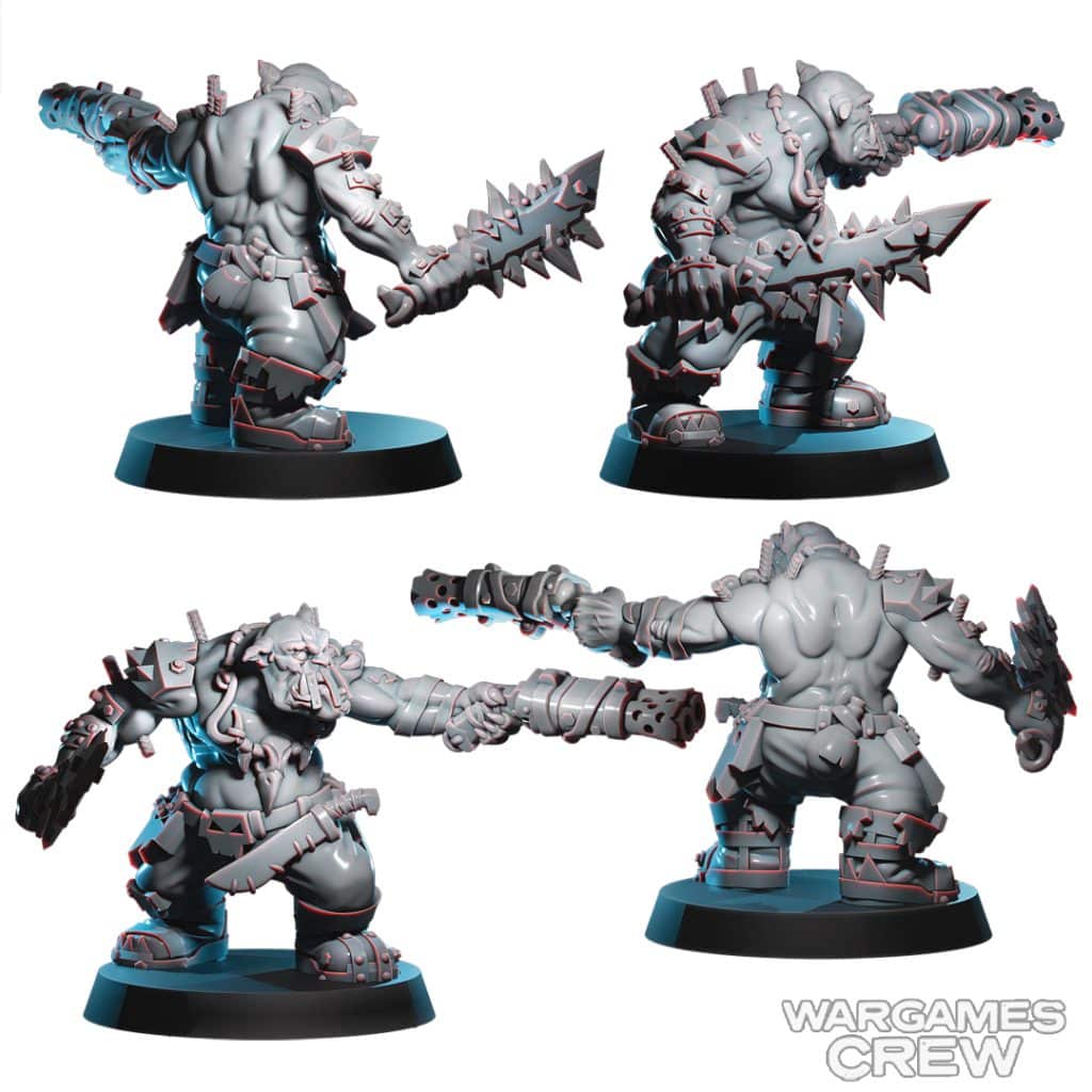 Orck Pirate Sailors - Wargames Crew