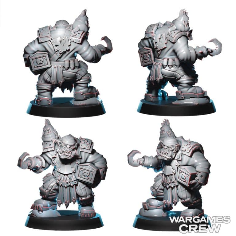 Orck Pirate Sailors - Wargames Crew