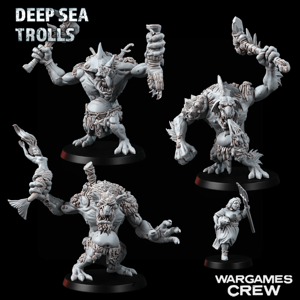 Deep Sea Trolls - Wargames Crew