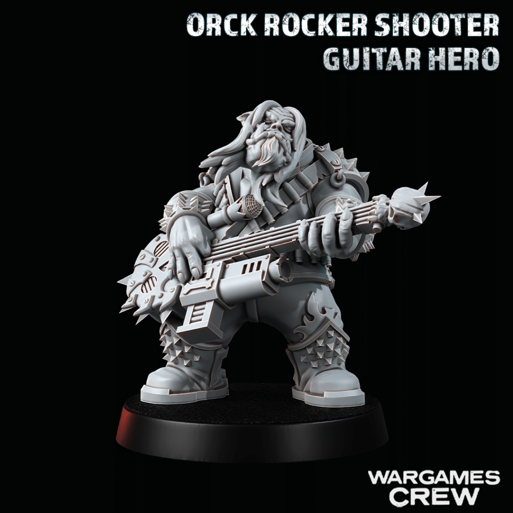 Orck Rocker shooter Guitar Hero - Wargames Crew