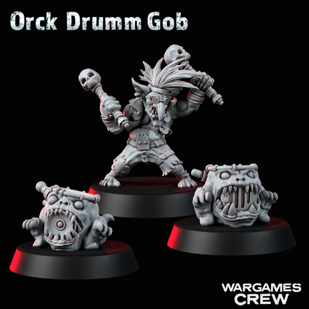 Orck Drumm Gob - Wargames Crew