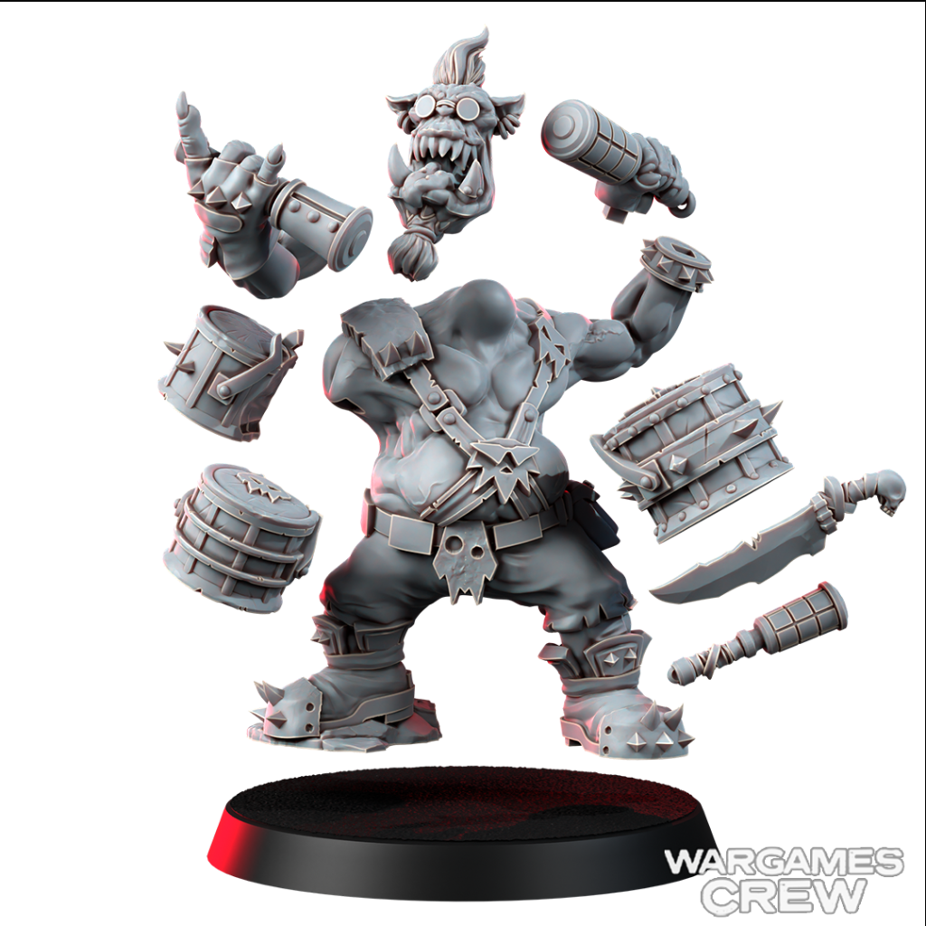 Orck Drumma Boomas - Wargames Crew