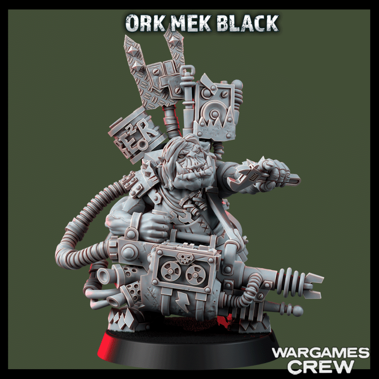 ORK MEK BLACK - Wargames Crew