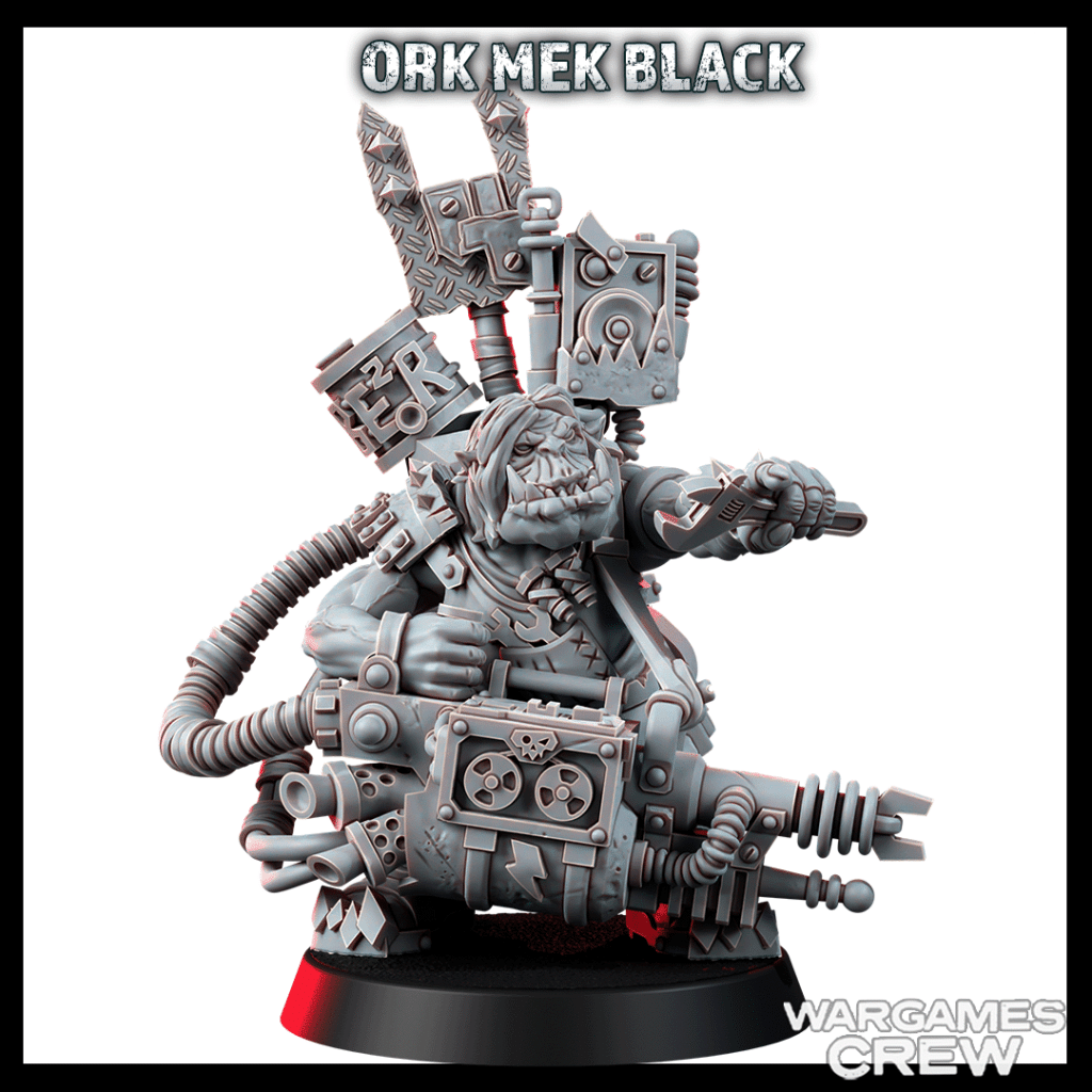ORK MEK BLACK - Wargames Crew