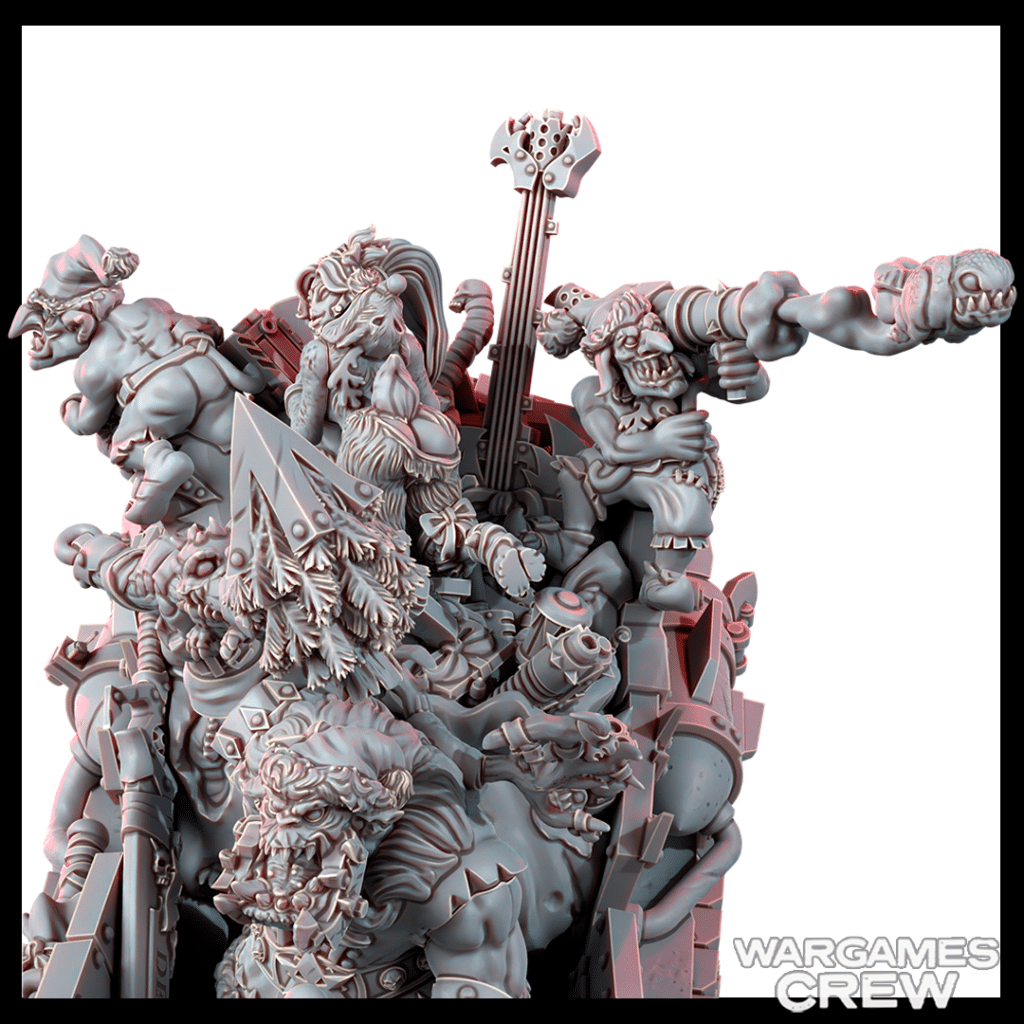 Ork Buggy Green Hunta's Ride - Wargames Crew