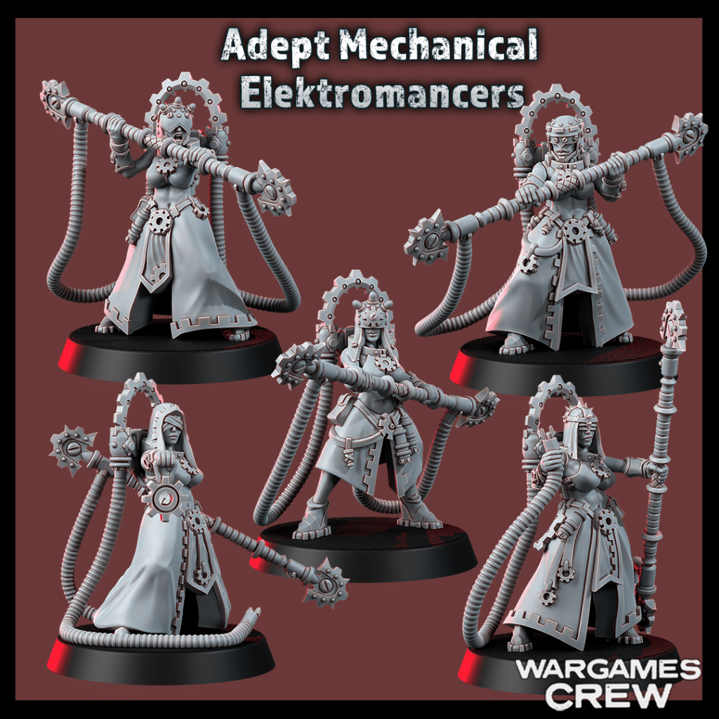 Adept Mechanical Electromancers - Wargames Crew