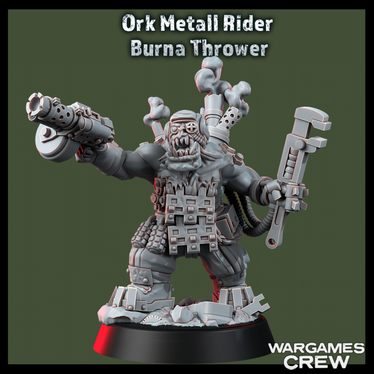 Ork Metall Mekaniak - Wargames Crew