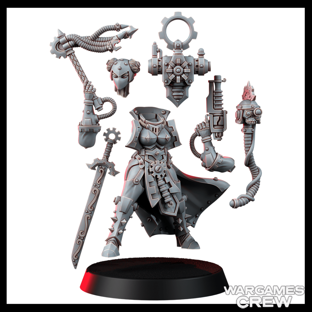 Adept Mechanical Cog General - Wargames Crew