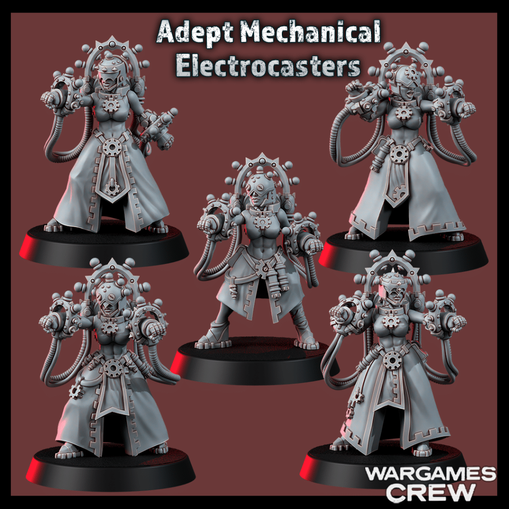 Adept Mechanical Electrocasters - Wargames Crew