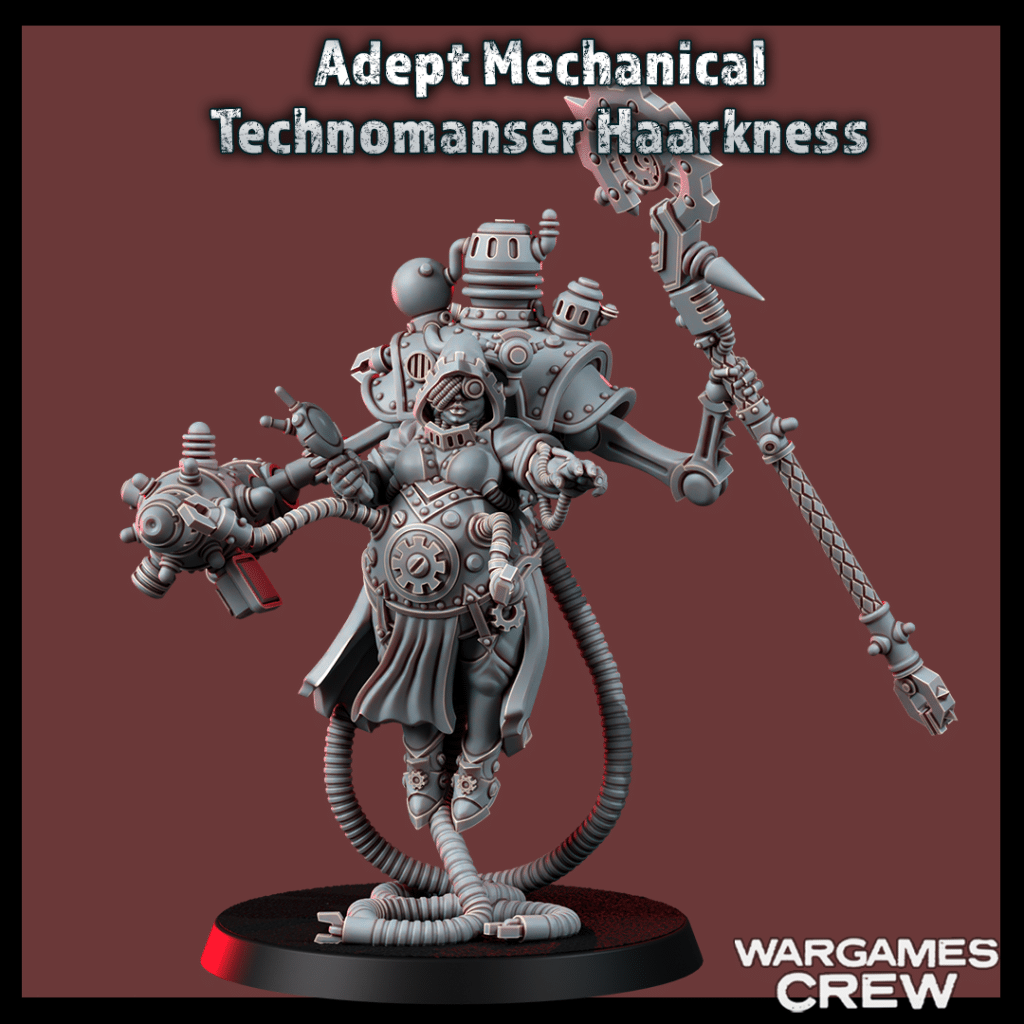 Adept Mechanical Technomanser Haarkness - Wargames Crew
