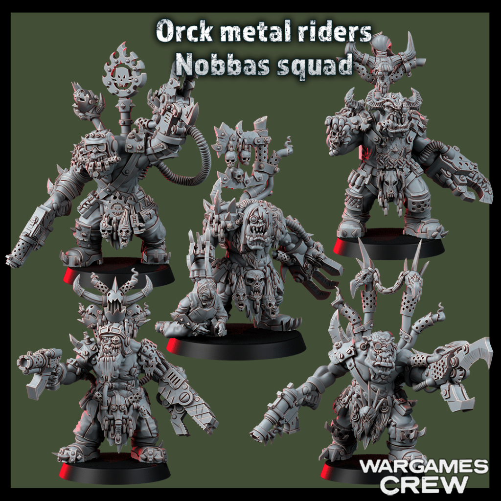 Ork Mad Riders – Wargames Crew