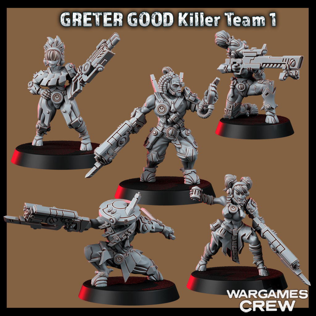 GREATER GOOD Killer Team 1 - Wargames Crew