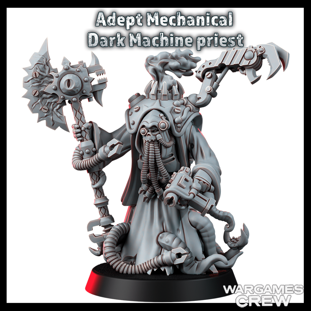 Adept Mechanical Dark Machine priest - Wargames Crew