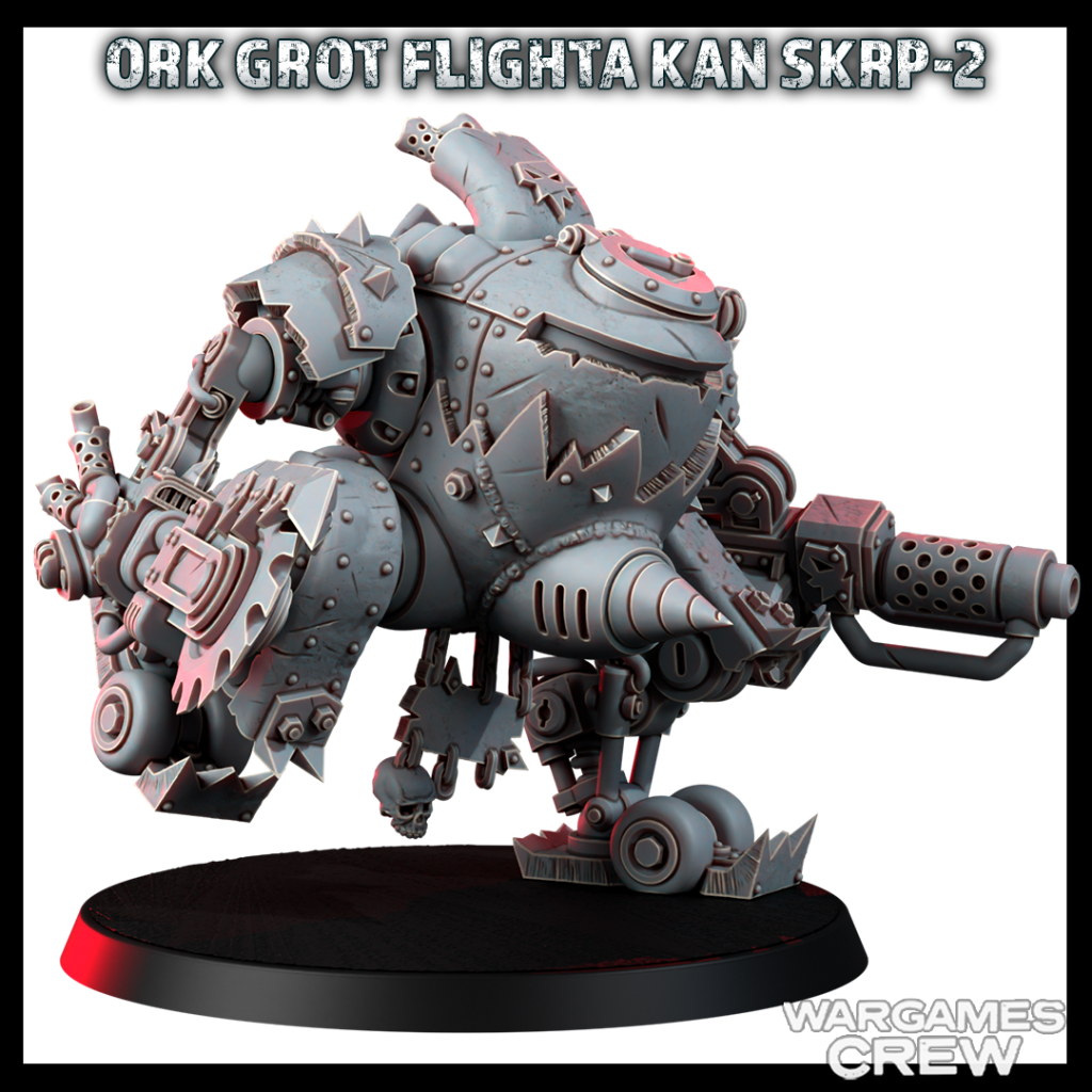 ORK GROT FLIGHTA KANS BUNDLE x5 - Wargames Crew