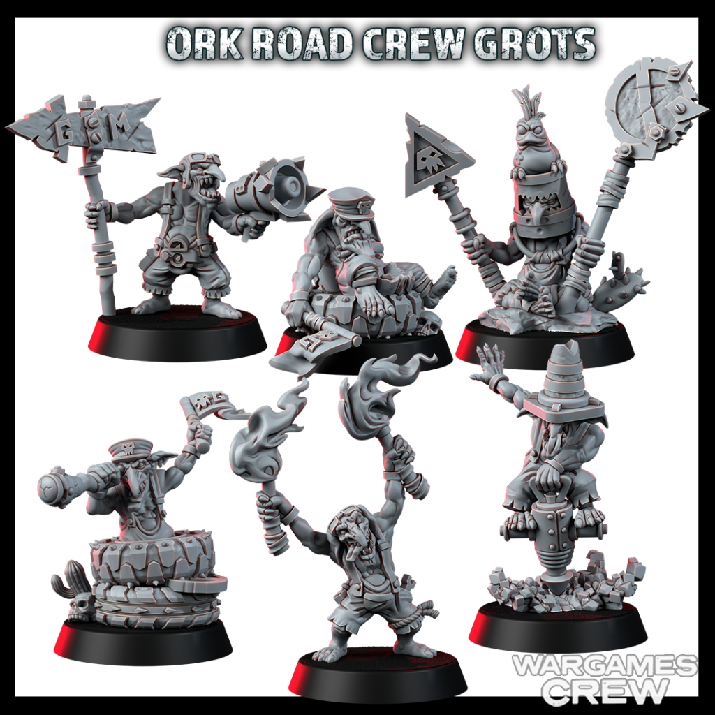 Orck Grot Road Crew – Wargames Crew