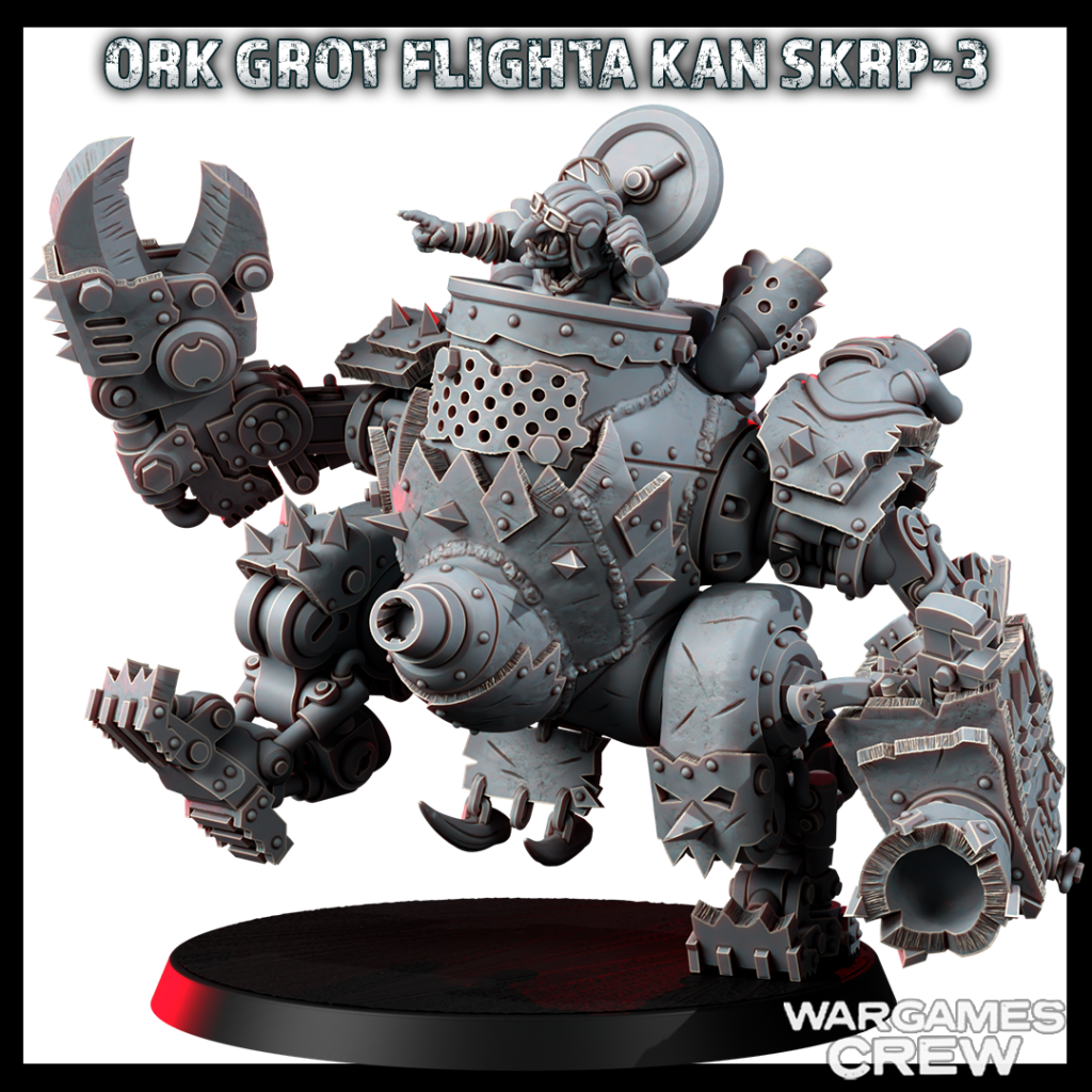 ORK GROT FLIGHTA KANS BUNDLE x5 - Wargames Crew