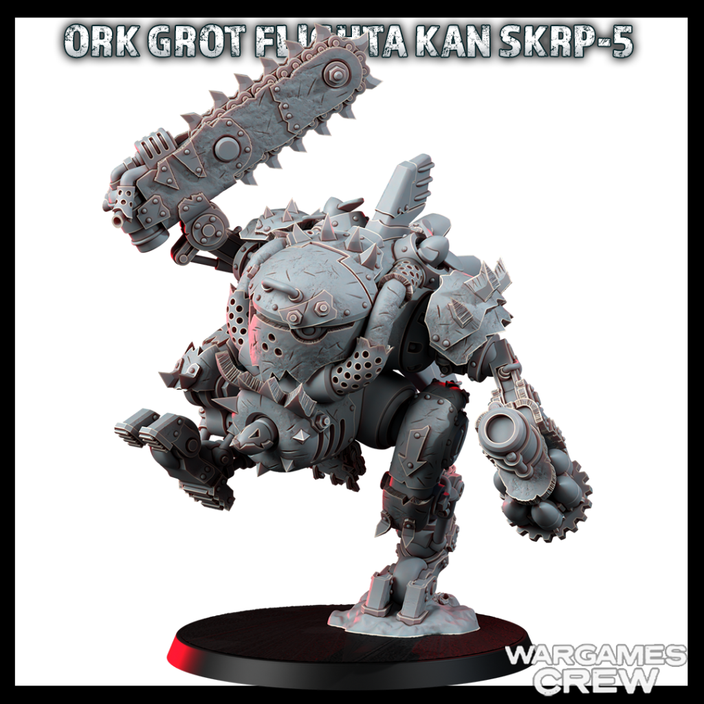 ORK GROT FLIGHTA KANS BUNDLE x5 - Wargames Crew